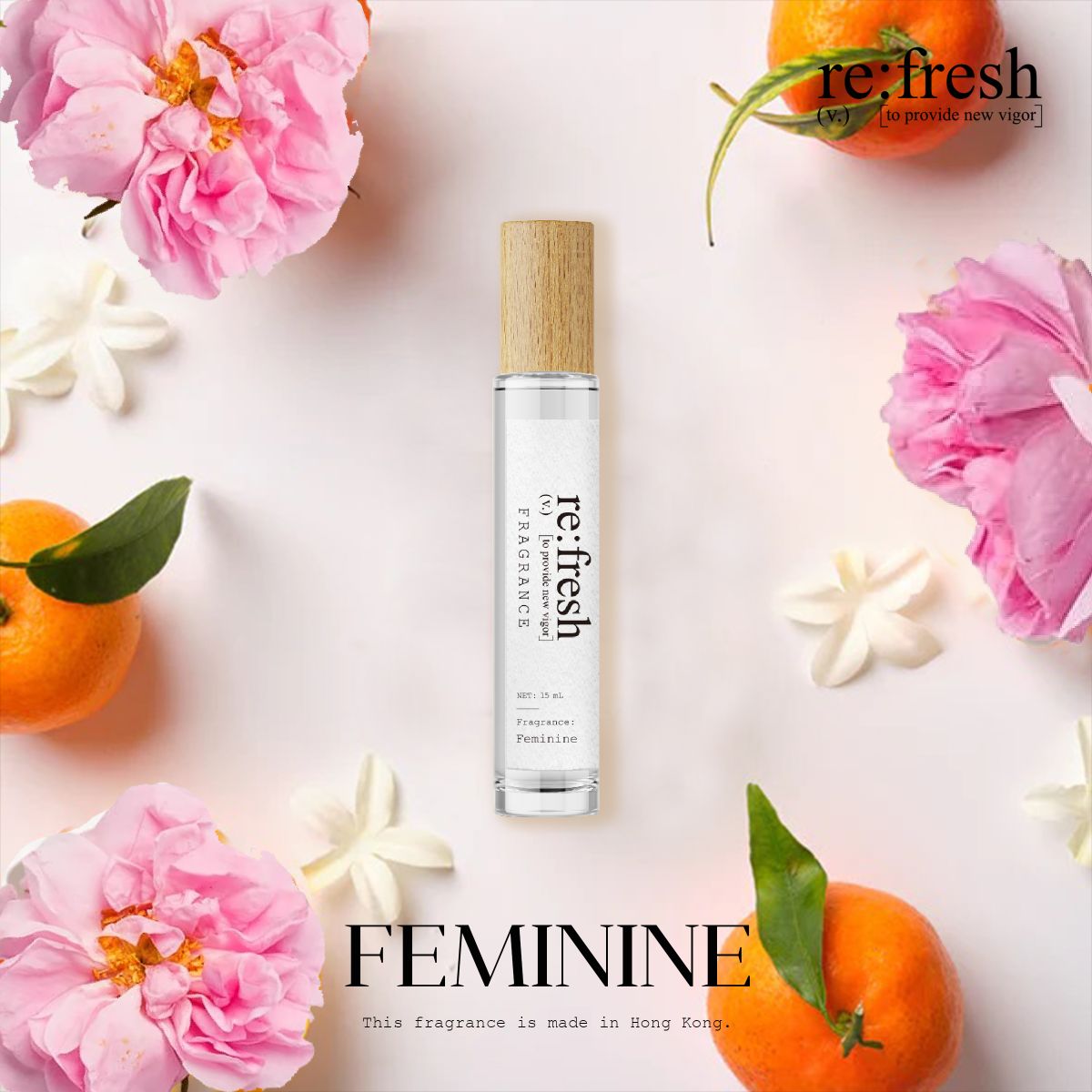re:fresh | re:fresh Feminine Perfume 15ml | HKTVmall 香港最大網購平台