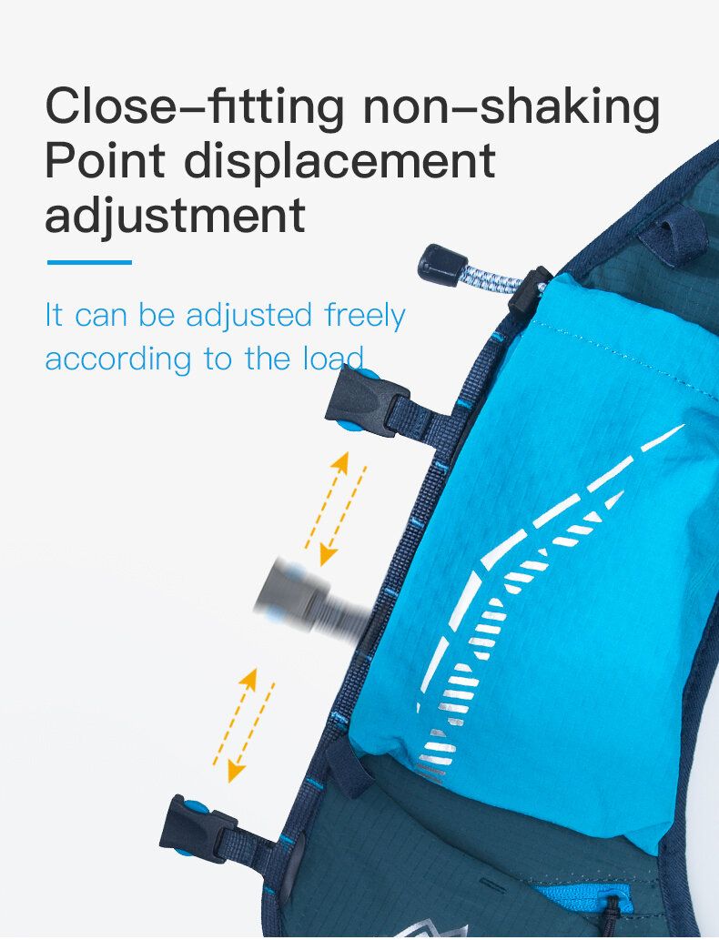 AONIJIE | C9103 10L 輕量越野跑運動背囊 | 顏色 : 黑色 | 尺碼 : L/XL | HKTVmall 香港最大網購平台