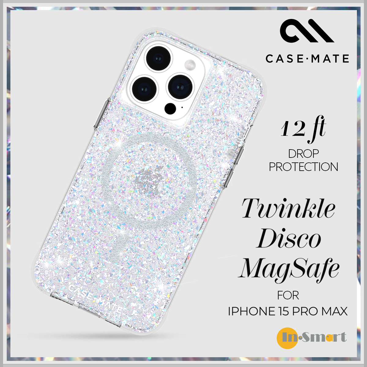 CASEMATE | iPhone 15 Pro Max Twinkle Disco MagSafe 保護殼 | HKTVmall 香港最大網購平台