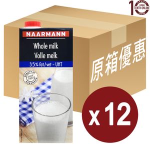 Naarmann | Narrmann德國納爾曼3.5%全脂紙包保鮮牛奶 - 原箱 1公升 | HKTVmall 香港最大網購平台