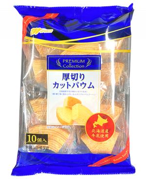 丸金 | 蛋糕 Cake MARUKIN丸金 厚切北海道牛乳蛋糕 #23701156 (內有10個獨立包裝) Cut Baum Cake ...