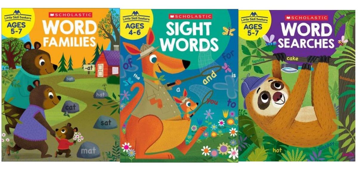 SCHOLASTIC | 【正版正貨】Little Skill Seekers Set D ( Word Families / Sight ...