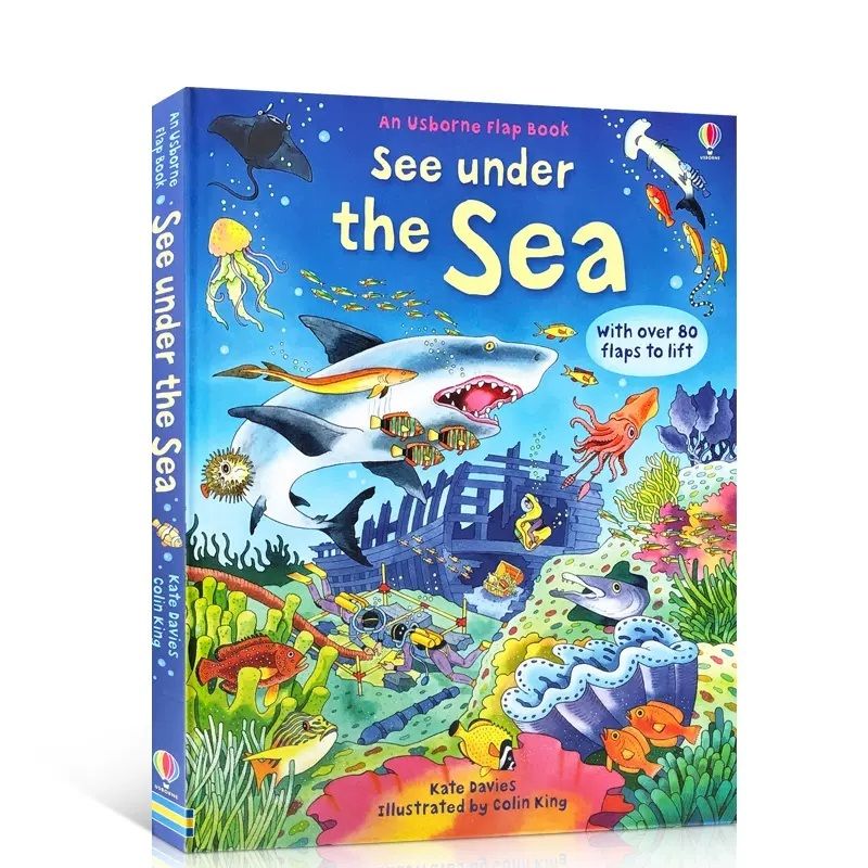 大熱産品 | Usborne - Flap Book -See Under The Sea | HKTVmall 香港最大網購平台