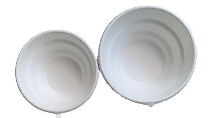 MasterTool | 【可降解及可微波爐用】SavingOasis 一次性即棄紙碗 700ml (50隻裝) 環保可生物降解甘蔗紙碗 19cm 一次性紙碗 派對碗 即棄紙碗 外賣餐具 ...