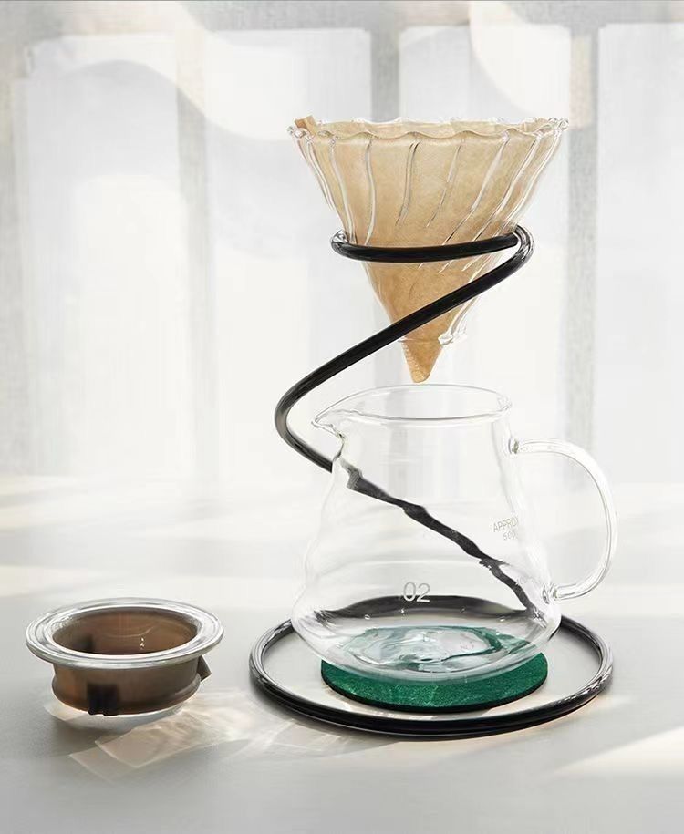 CittaLalage | Pour Over Coffee Dripper Stand Metal Coffee Filter Stand ...