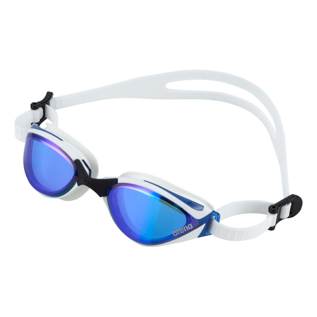 Arena | arena JAPAN UOVO RE:NON MIRROR GOGGLE | Color : blue white ...
