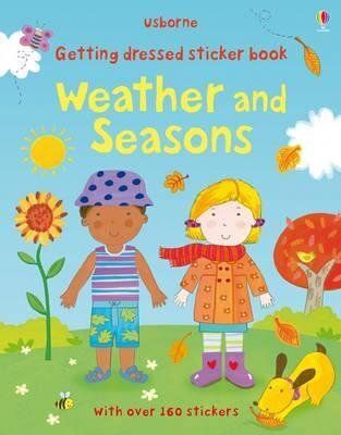 USBORNE | 【英文貼紙書】Getting Dressed Sticker Book - Weather and Seasons 160 ...