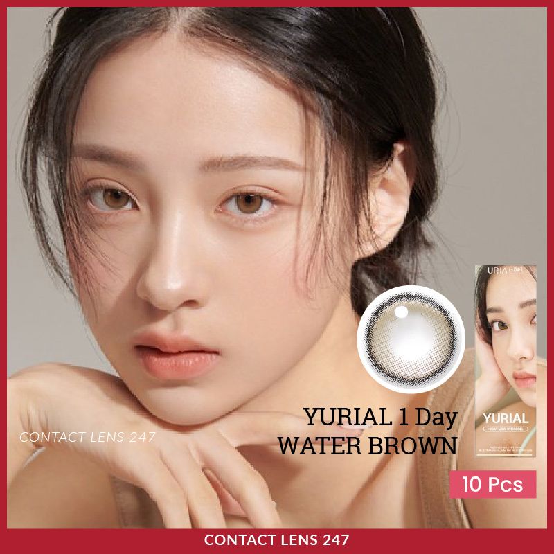 i-DOL | YURIAL 1 Day 10Pack - Water Brown - 日拋彩妝隱形眼鏡 [平行進口] | 度數 : 0.00 | HKTVmall 香港最大網購平台