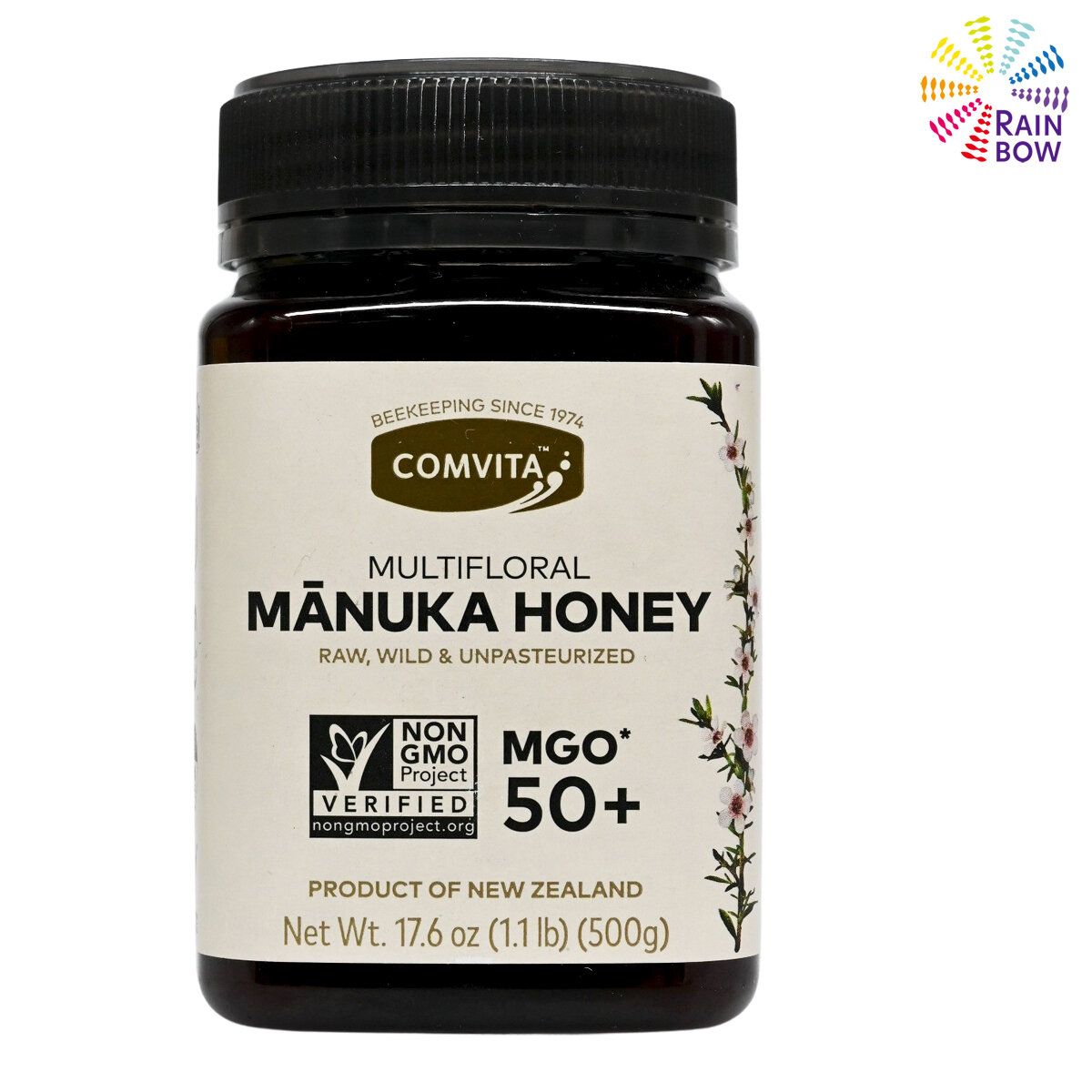 康維他 | 新西蘭 原始多花麥盧卡蜂蜜 MGO 50+ 500g (平行進口) (00306) | HKTVmall 香港最大網購平台