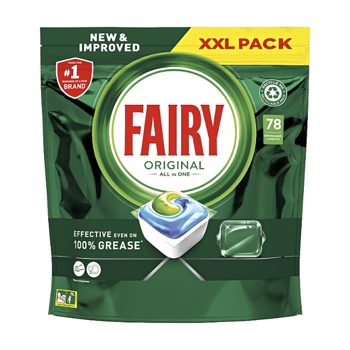 FAIRY | Original All in 1 dishwasher tablets, 78 capsules {Parallel ...