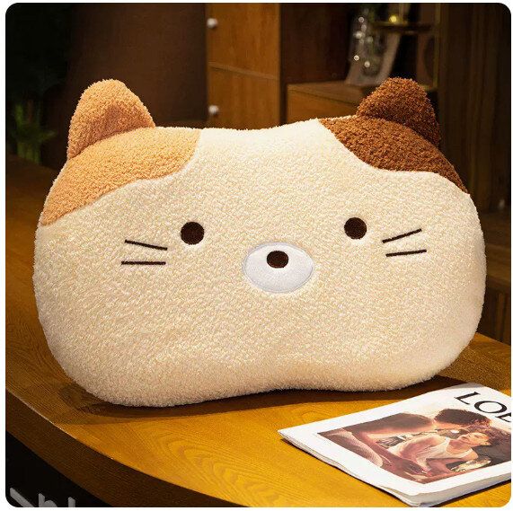 DDS | 護頸椎助睡眠枕頭【泰迪絨貓咪】 #N246_006_258 | HKTVmall 香港最大網購平台