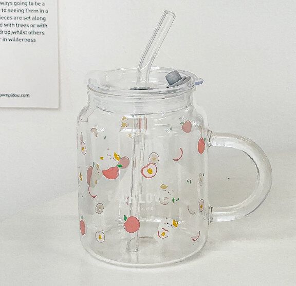 DDS | 玻璃杯【401-500ml】【B款（普通蓋子）】 #N90_027_006 | HKTVmall 香港最大網購平台