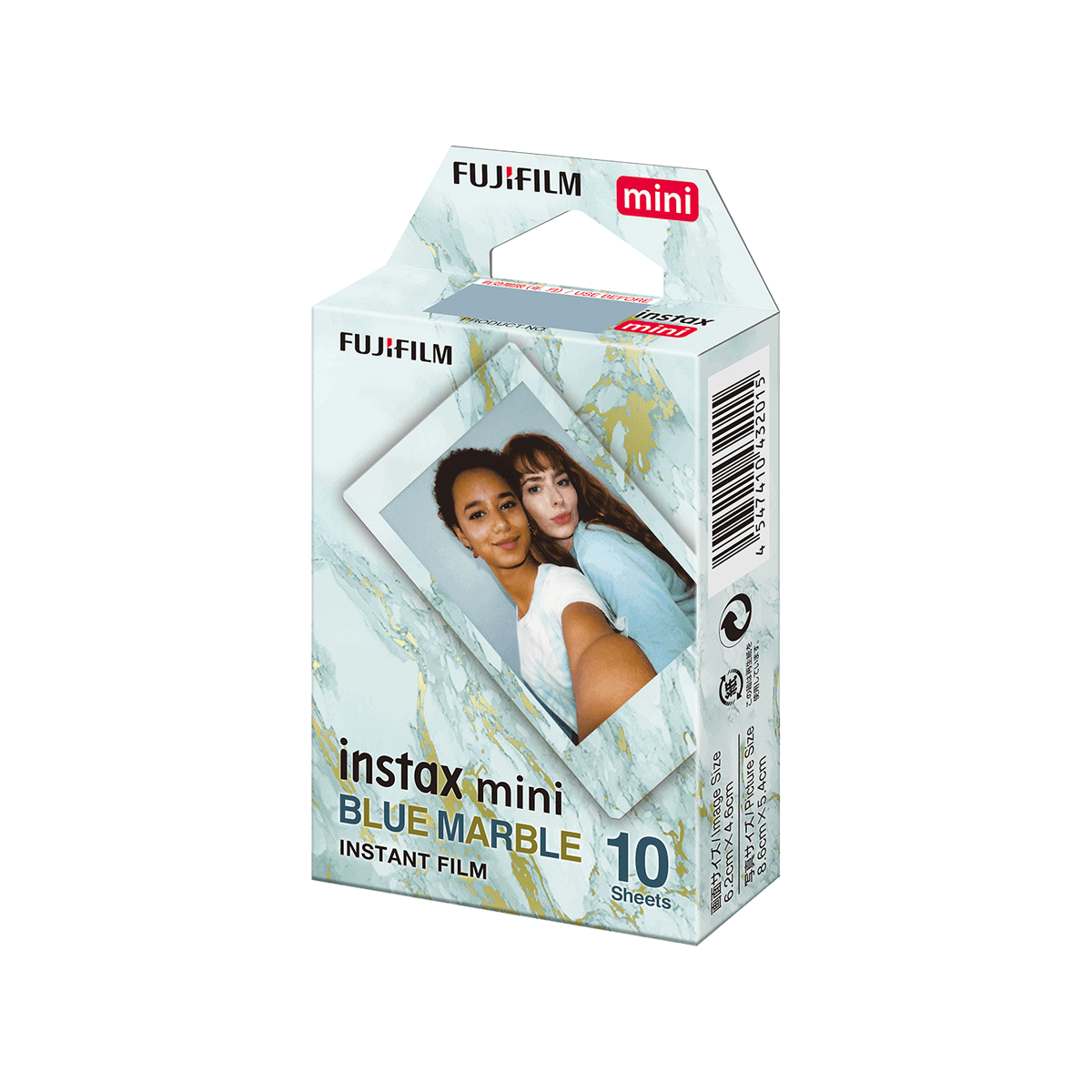FUJIFILM | (Expired: 05/2026) instax mini Instant Film Blue Marble ...