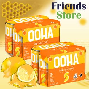 OOHA | (迷你罐裝) 檸檬蜂蜜味 無糖汽水 (200毫升 X 6 X 2) | HKTVmall 香港最大網購平台