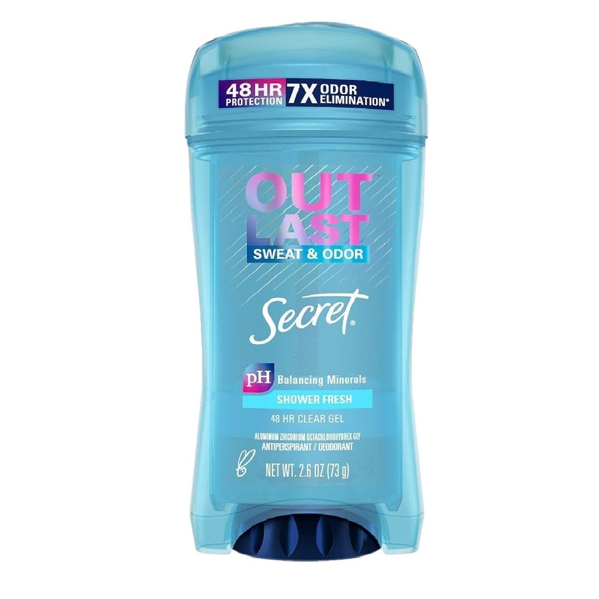 Secret | Outlast 女士清爽長效48小時止汗香體膏73g (平行進口) | HKTVmall 香港最大網購平台