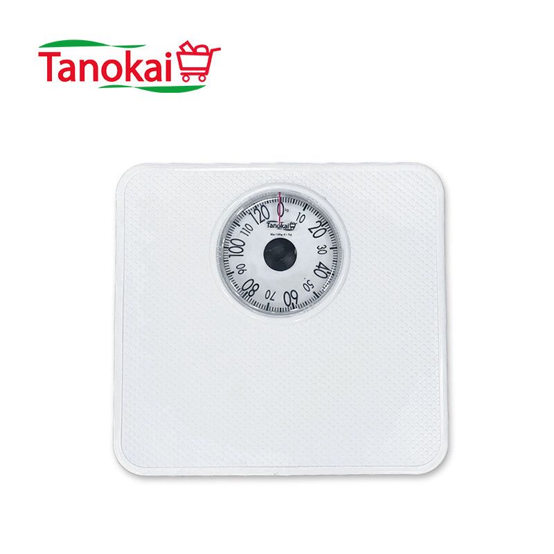 Tanokai | T-AH bathroom scale mechanical - 130kg battery free anti-skid ...