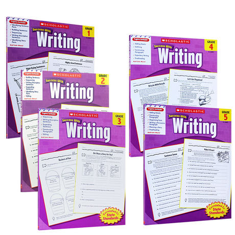 SCHOLASTIC | Success with Writing Workbook grade 5 ｜平行進口產品 | 尺碼 : 3A ...