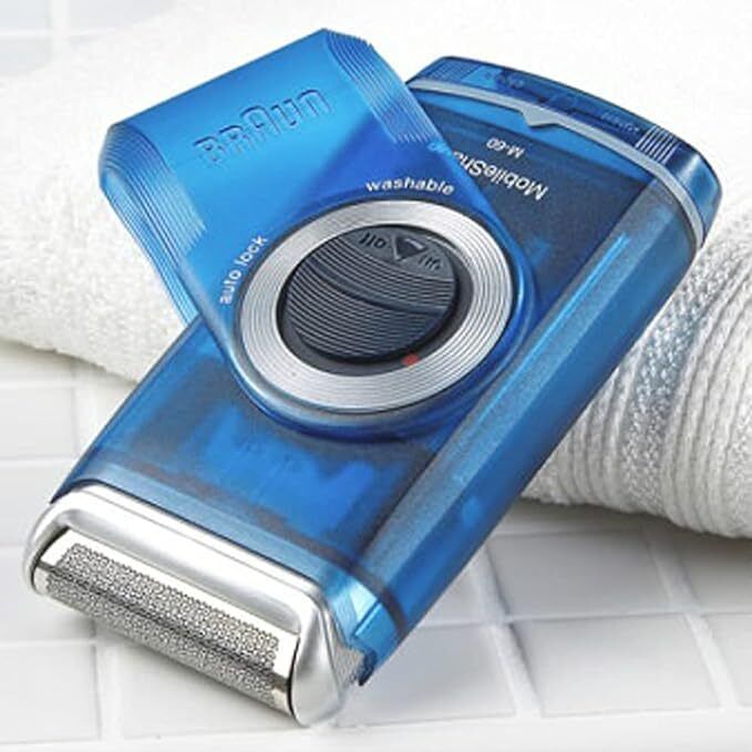 百靈牌 | Braun M60 MobileShave 電鬚刨/旅行電鬚刨- 透明藍 | HKTVmall 香港最大網購平台