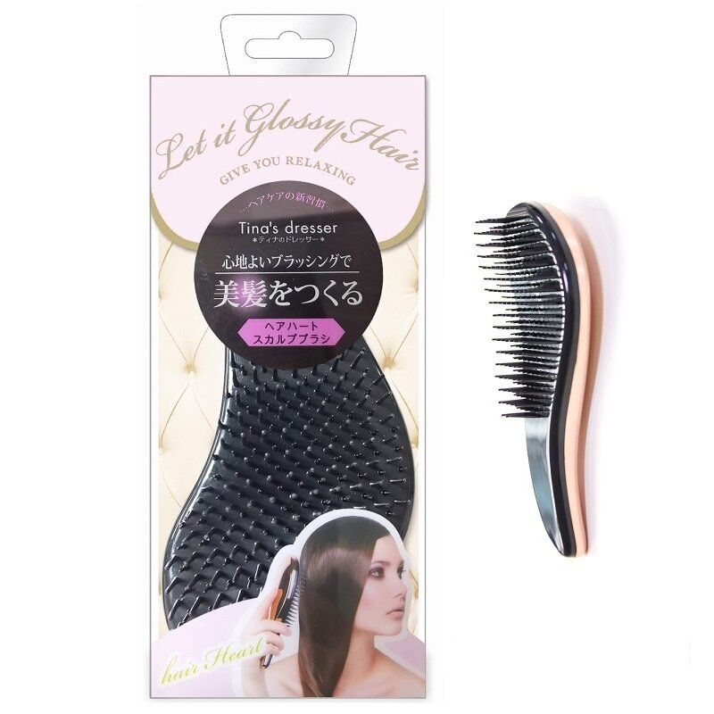 Tina's Dresser | 日本頭皮按摩梳 (粉色) 髮梳 LB2102 | HKTVmall 香港最大網購平台