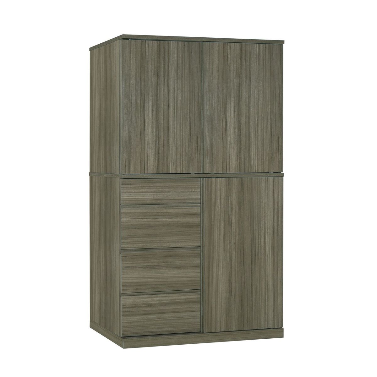 ALPHA FURNITURE | 228-4884 wardrobe (3 sliding doors + 4 drawers ...