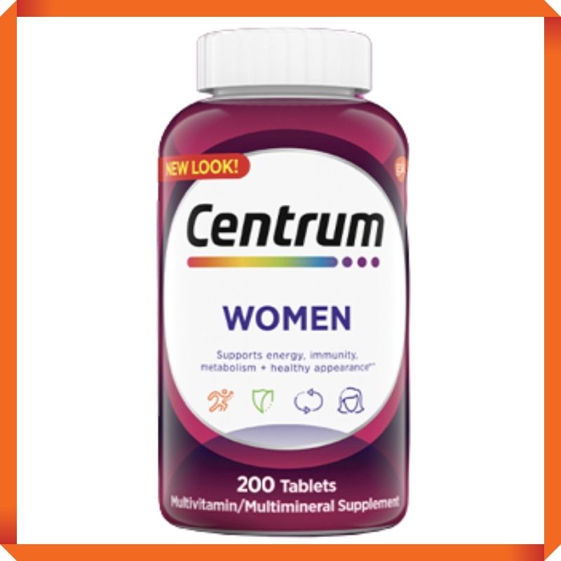 Centrum | Centrum Women Multivitamins 200 Tablets GSK (Reference EXP:01/2025*) | HKTVmall The ...