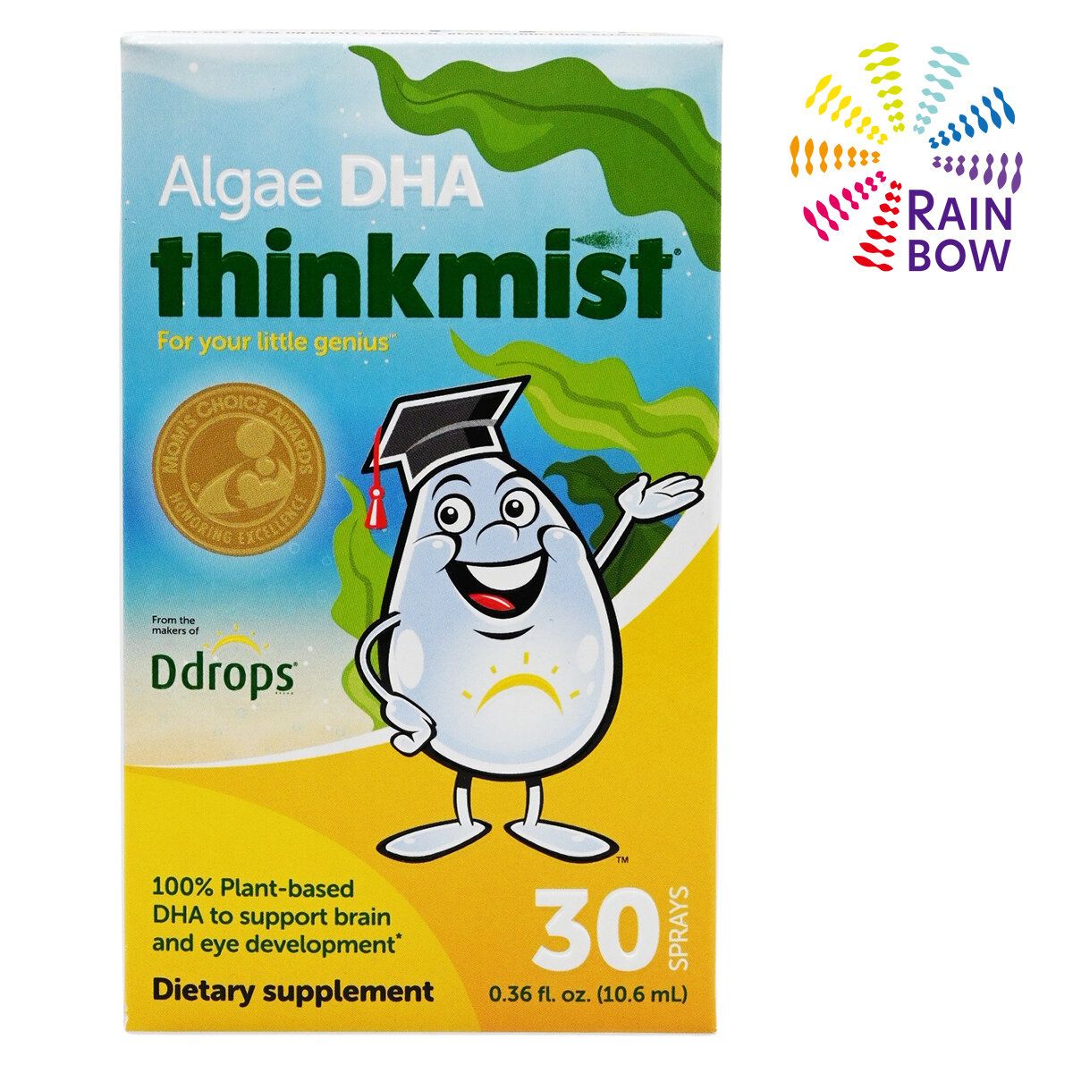 Ddrops | Kids Thinkmist Algae DHA 10.6ml (30 Sprays)EXP:END SEP24 ...