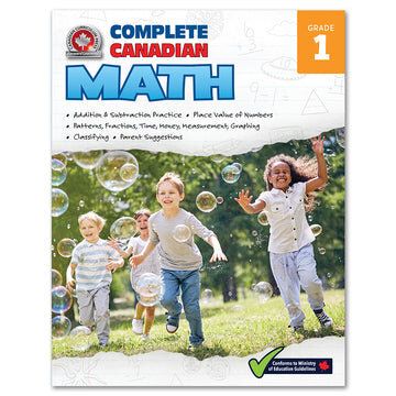 CANADIAN CURRICULUM PRESS | Complete Canadian Math (Grade 1) | HKTVmall ...