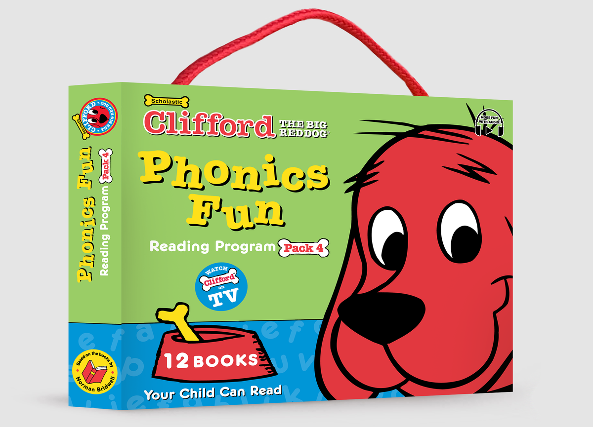 SCHOLASTIC | CP-CLIFFORD PHONICS FUN PACK #04 (WITH STORYPLUS ...