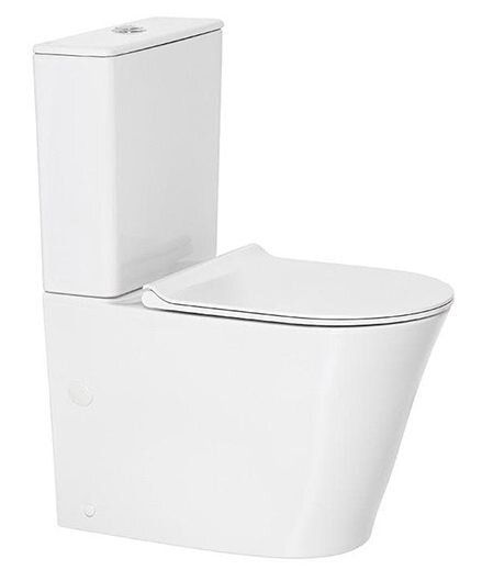 Inax | IN-2301SCHK1-WT-0 Heron Square Double Vortex Outlet Toilet W ...