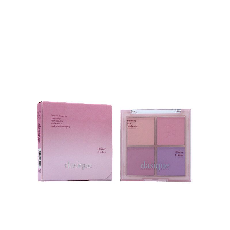 dasique | Dasique 純素冷調啞光四色胭脂盤 (#02 Cool Blending) (10.4克) | HKTVmall 香港最大網購平台