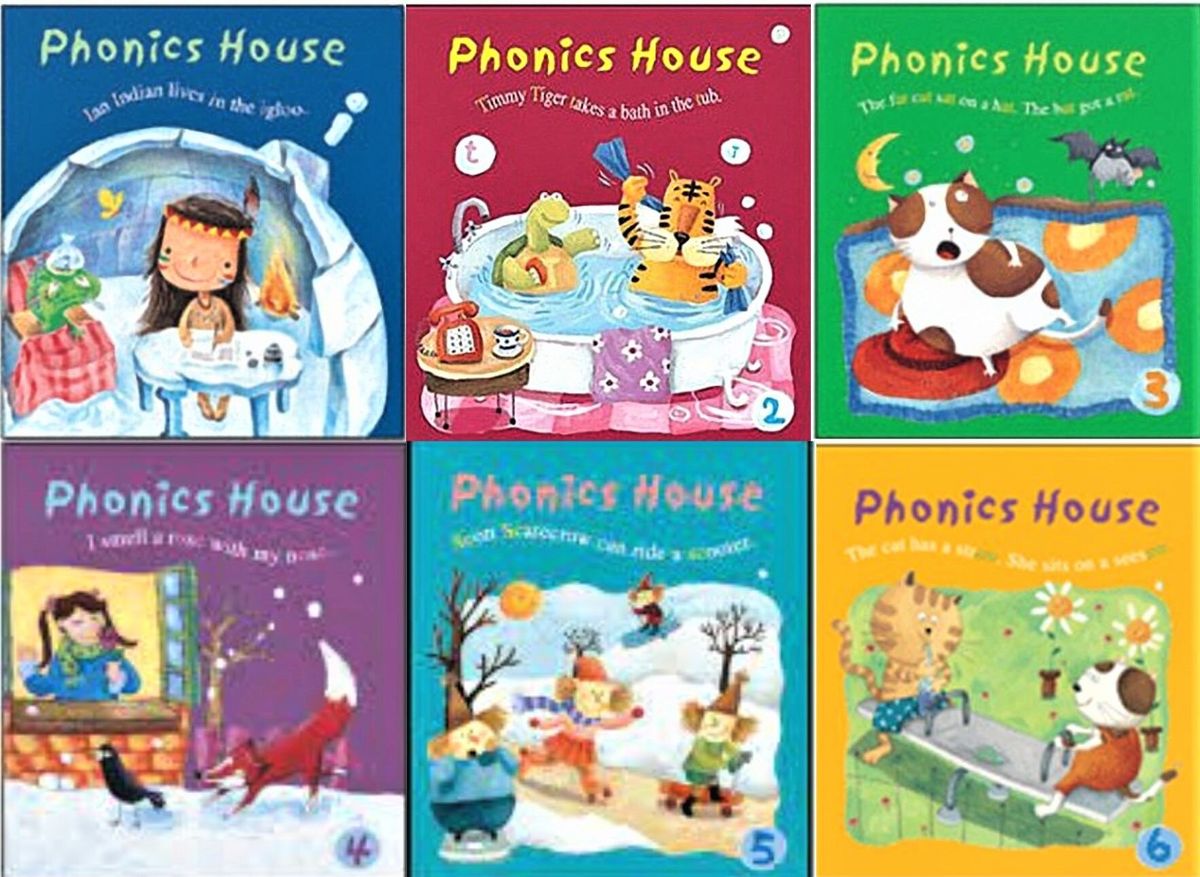 愛智圖書 | Phonics House 6 CDs+6 Books | HKTVmall 香港最大網購平台