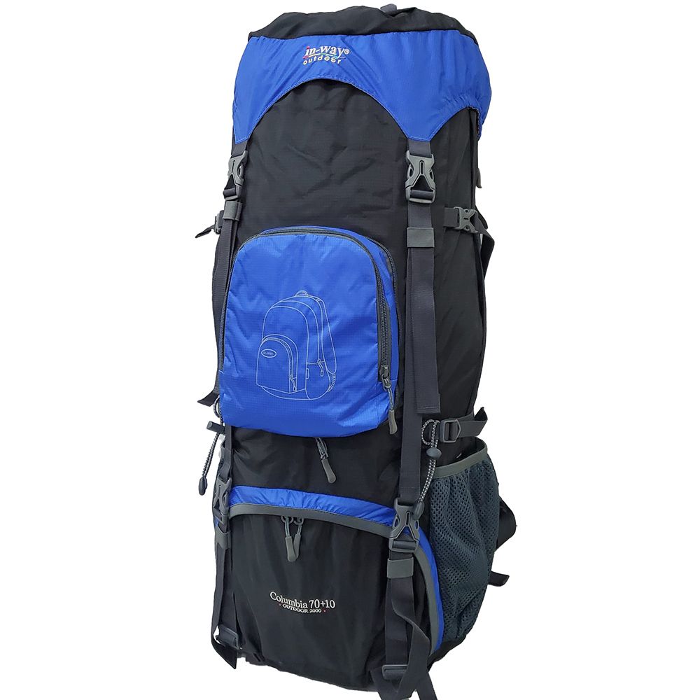 Inway | 戶外露營背囊 Columbia 70+10 Backpack Blue | HKTVmall 香港最大網購平台