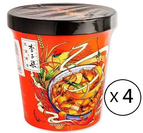 李子柒 | 李子柒紅油面皮135g x 4 平行進口 | HKTVmall 香港最大網購平台