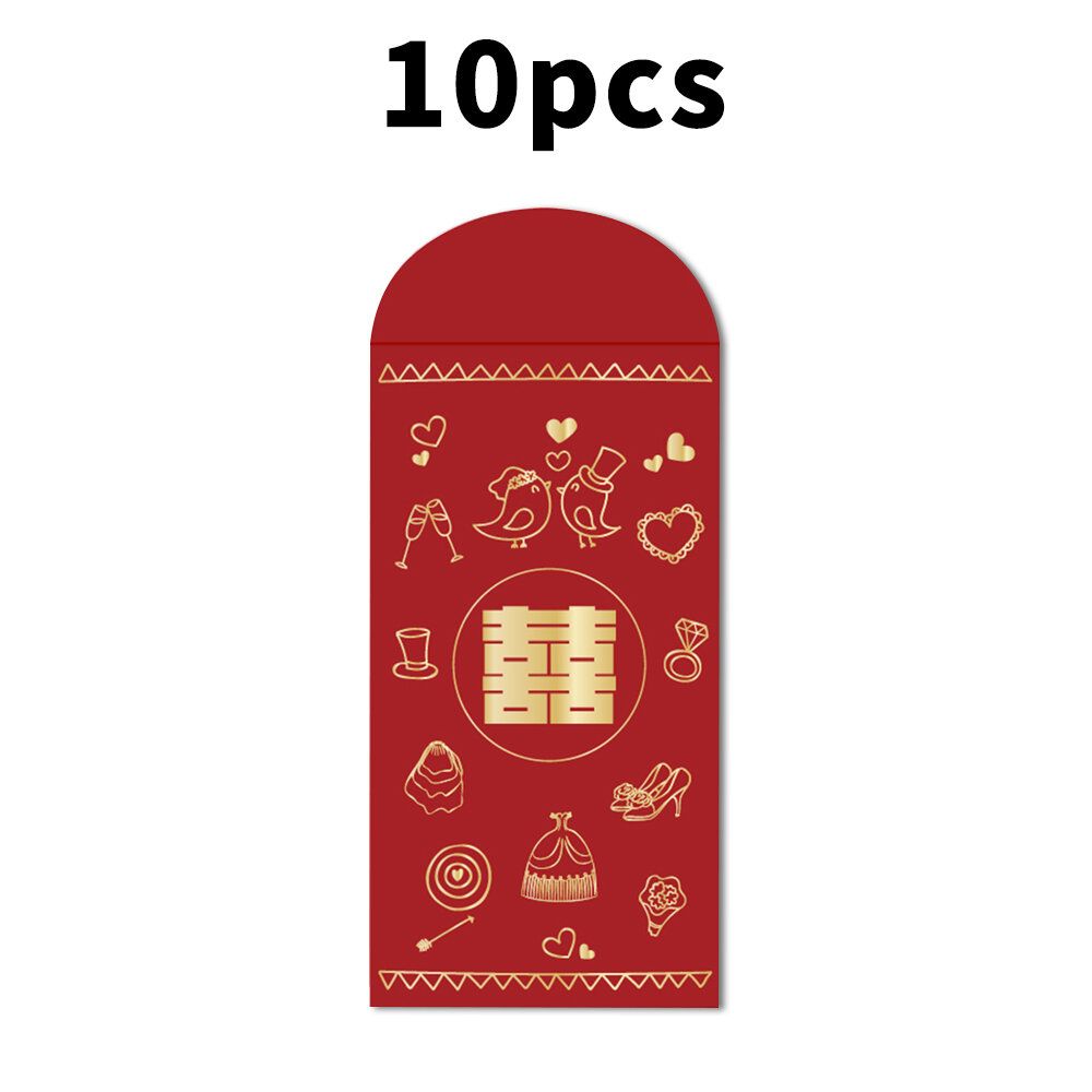 laglacebeauty | Festive Creative Hot Stamping Red Packet ” Wedding ...