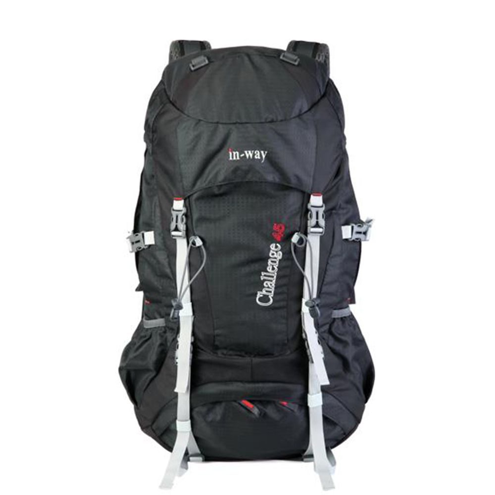 Inway | 戶外露營背囊 Challenge 45 Backpack Black | HKTVmall 香港最大網購平台