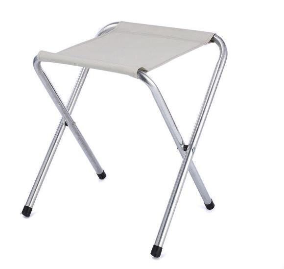 DDS | 戶外露營旅行便攜摺疊凳 鋁合金摺疊椅 可摺疊收納 [白色]#DDS | HKTVmall 香港最大網購平台