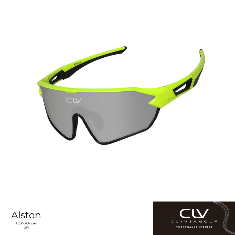 Clivia Golf | ALSTON Performance Sunglasses | Polarized | Unisex [Green ...