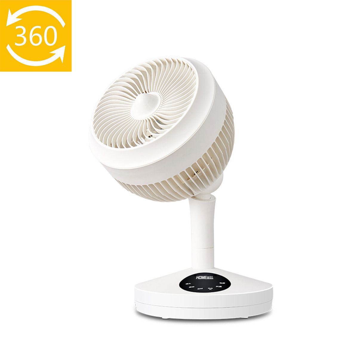 HOME@dd | 360° All-Round Smart Remote Control Circulating Fan (Desk ...