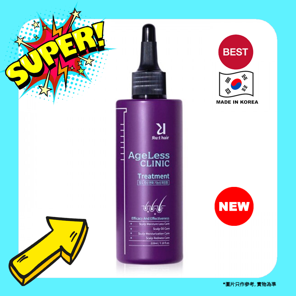 Ru:t hair | Ru:t Scalp 防脫黑髮皇 護髮素 210ml【平行進口】AgeLess Clinic Treatment ...