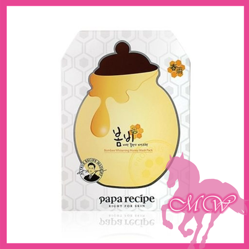 papa recipe | 蜂蜜美白面膜 25g (1盒10片) 白色(321142) (平行進口貨品) | HKTVmall 香港最大網購平台