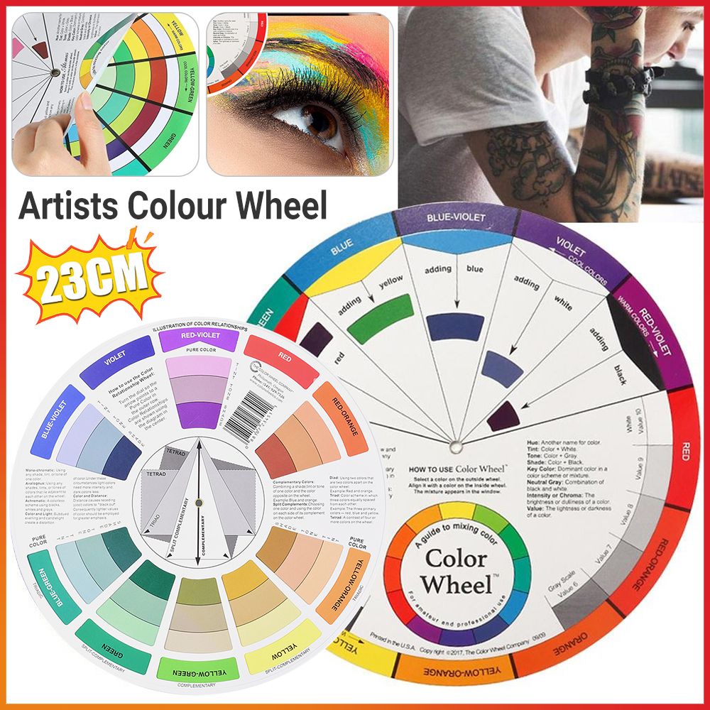 屯京 | Color matching color wheel, basic color spectrum, color wheel card ...