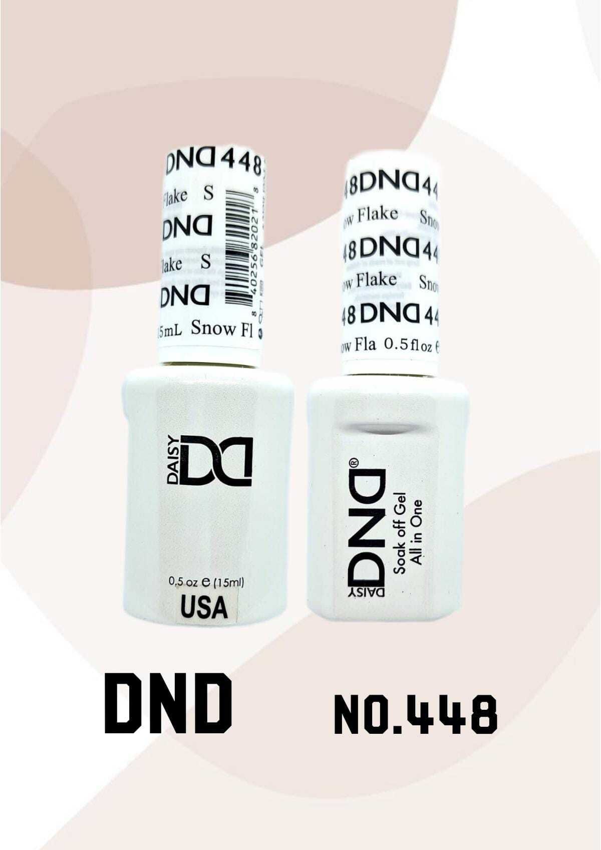 DAISY DND | 美國DND Gel Polish 光療凝膠 No.448 Snow Flake 15ml | HKTVmall 香港最 ...