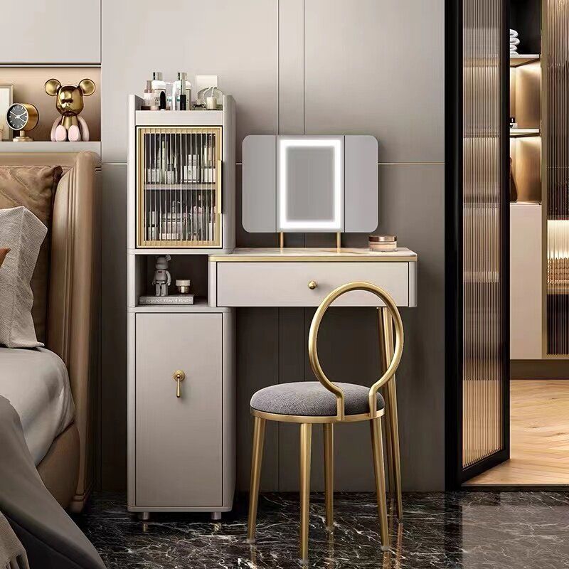 Cherry furniture | Slate telescopic dressing table simple dressing ...