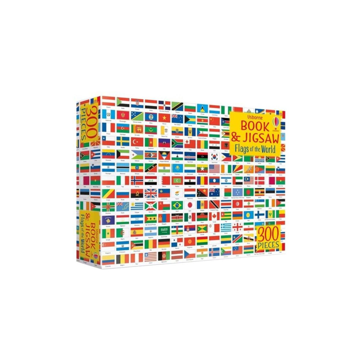 USBORNE | Book and Jigsaw: Flags of the World (300 pcs) | HKTVmall 香港最大網購平台