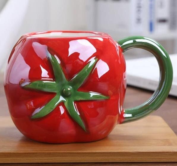 DDS | 水果造型陶瓷馬克杯-（西紅柿無蓋）#N61_008_028 | HKTVmall 香港最大網購平台