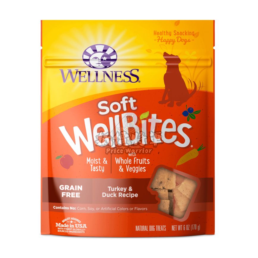 WELLNESS | WELLNESS 狗零食 WellBites 火雞拼鴨肉口味 6oz(170g) (89166) | HKTVmall ...