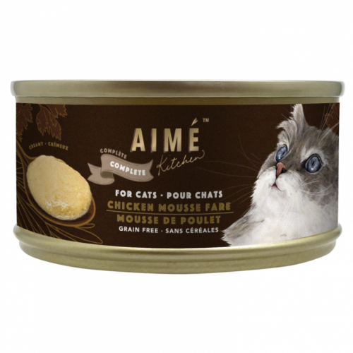 Aimé Kitchen | #7745 Aime Kitchen Complete 幼滑雞肉慕絲 無穀物 主食罐 75g x24 ...