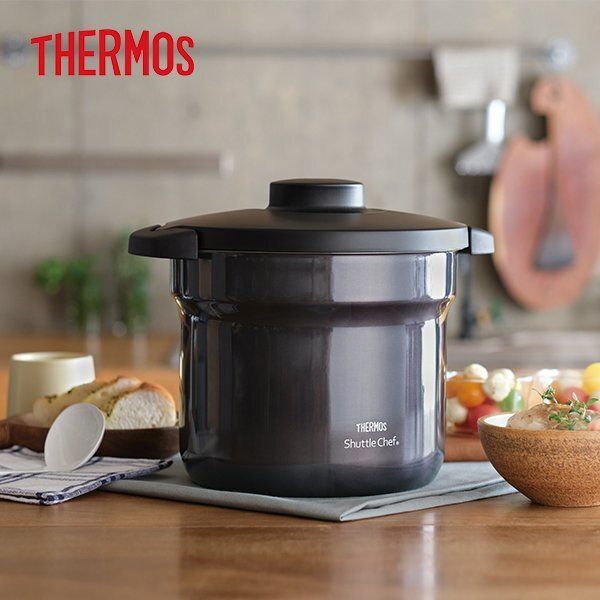 膳魔師 | (N) (黑色) 日本版 THERMOS Shuttle Chef 膳魔師 4.3L (4-6人用) KBJ-4501 真空燜燒鍋 | HKTVmall 香港最大網購平台