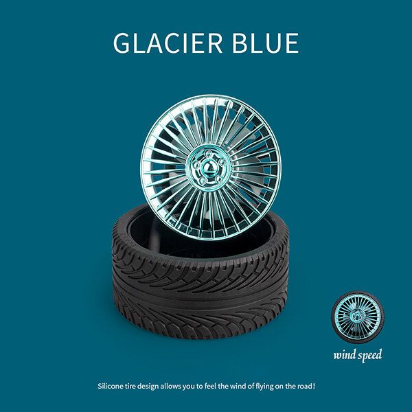 AKI JAPAN | USB retro wheel fan (blue) A0128 | Color : Blue. | HKTVmall ...