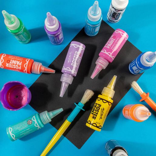 Mont Marte Metallic Poster Paints 12pc x 60ml SKU: MPST6005 | Umistrong ...